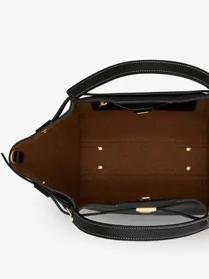 TOD'S Hammered Laeather Tote Bag - Multicolor
