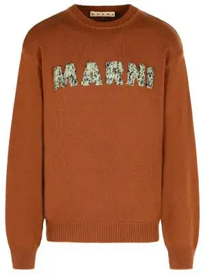 Marni Virgin Wool Sweater - Brown