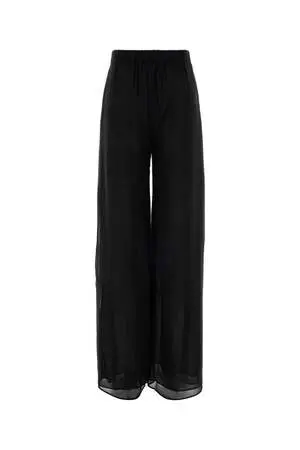 Andamane Jersey Lena Wide-leg Pant - Black