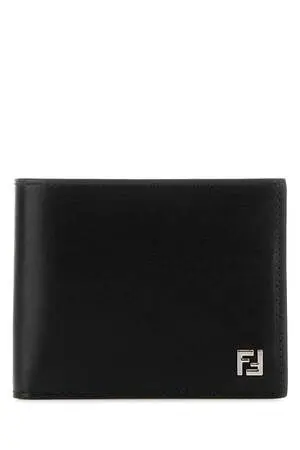 Fendi Leather Wallet - Black