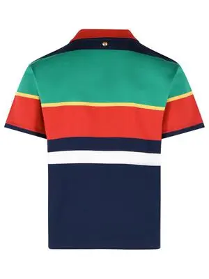 Versace Cotton Jersey Striped Sweater - Multicolor