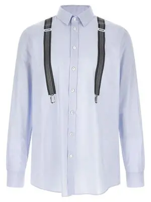 Moschino Trompe-l'œil Print Shirt - Blue