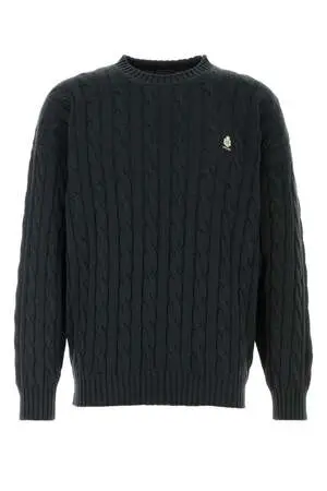 Prada Slate Cotton Sweater - Black