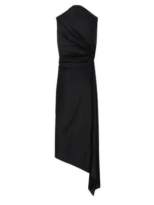 Balenciaga Asymmetrical Dress - Black