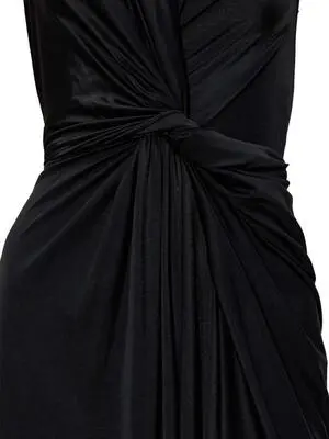 Balenciaga Asymmetrical Dress - Black