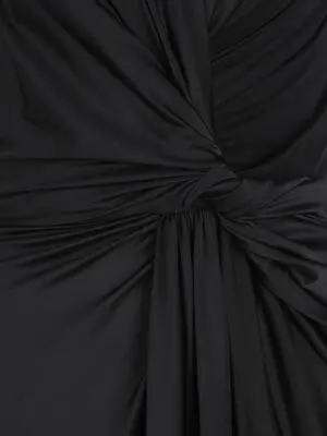 Balenciaga Asymmetrical Dress - Black