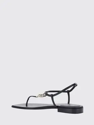 Gucci Leather Heeled Sandal - Black