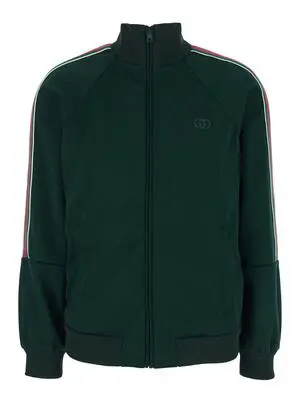 Gucci Tech Fabric High Neck Sweatshirt