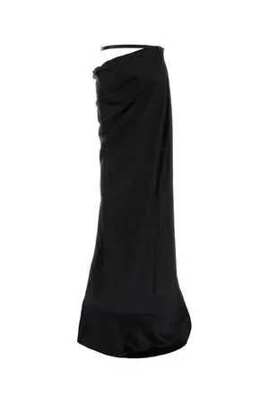 TOM FORD Satin Skirt - Black