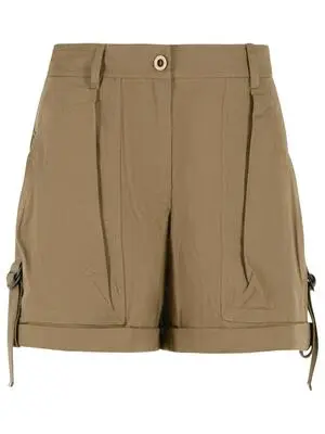 Isabel Marant Étoile Bonizakaki' Cotton Shorts - Green