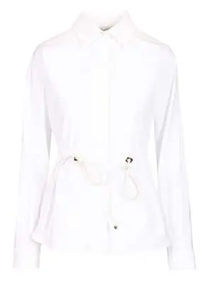 Max Mara Cotton Poplin Shirt - White