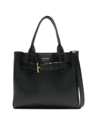 TOM FORD Audrey Buckle-detail Tote Bag - Black