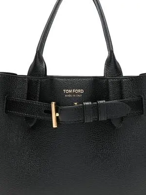 TOM FORD Audrey Buckle-detail Tote Bag - Black