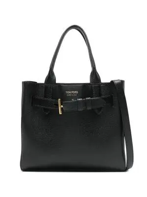 TOM FORD Audrey Buckle-detail Tote Bag - Black