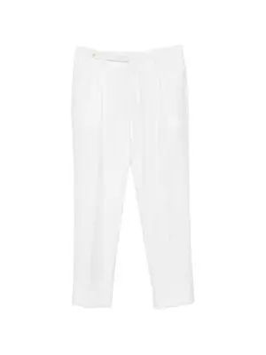 Brioni Elba Wool Trousers - Multicolor