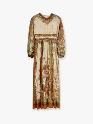 Zimmermann Indra Cotton And Silk Dress - Multicolor