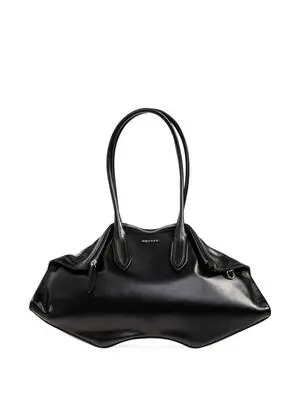 Alexander McQueen Manta Nappa Leather Bag - Black