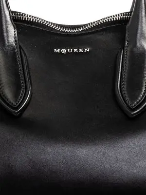 Alexander McQueen Manta Nappa Leather Bag - Black