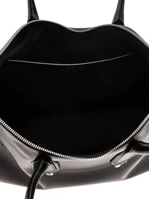 Alexander McQueen Manta Nappa Leather Bag - Black