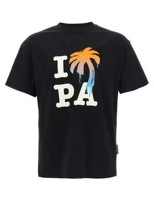 Palm Angels I Love Pa' T-shirt - Black