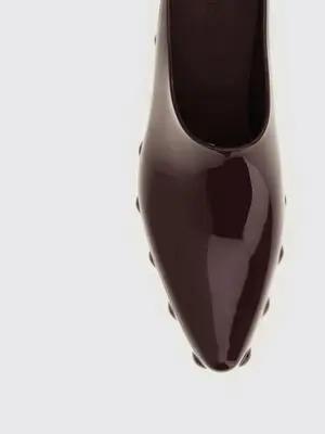 Bottega Veneta Rubber Clom Pumps - Brown