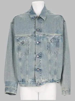 MAISON MARGIELA Denim Taped Jacket - Blue