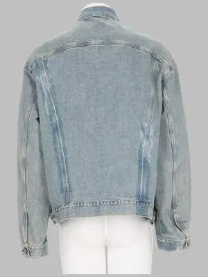 MAISON MARGIELA Denim Taped Jacket - Blue