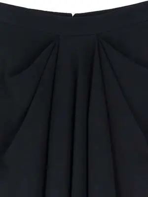 Givenchy Crêpe Cady Midi Skirt - Black