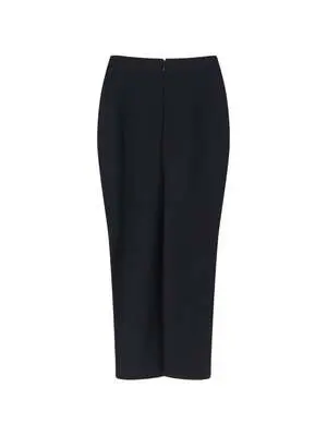 Givenchy Crêpe Cady Midi Skirt - Black
