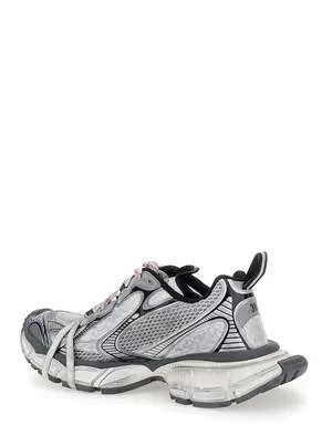 Balenciaga 3xl Tech Fabric Low Top Sneakers - Gray