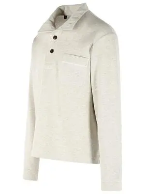 TOM FORD Ivory Cotton Blend Sweater