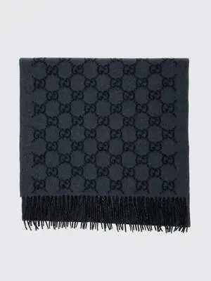 Gucci Gg Logo Pure Cashmere Scarf - Multicolor