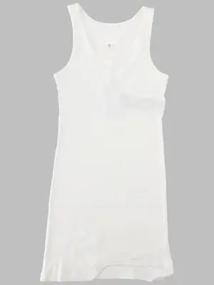 MAISON MARGIELA Ribbed Mini Dress - White