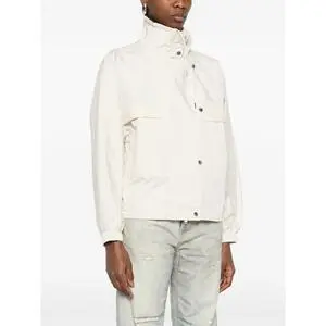 YVES SALOMON Neutrals Jackets Bomber Jackets - Cream