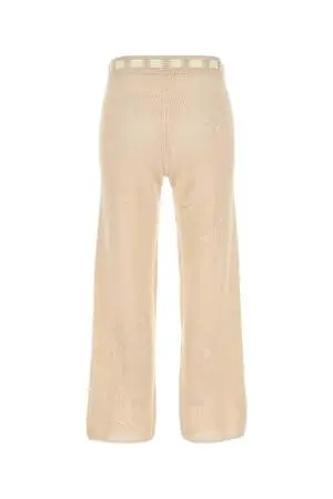 BODE Beige Crochet Pant
