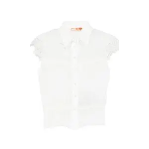 ERMANO SCERVINO Ermanno Scervino Lace-trim Blouse - White