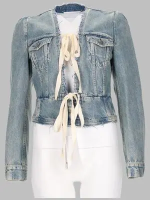MAISON MARGIELA Denim Jacket - Blue