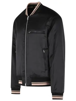 Dries Van Noten Volker Reversible Bomber Jacket - Pink