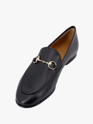 Gucci Leather Jordaan Loafers - Black