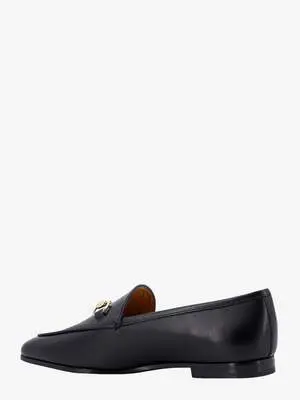 Gucci Leather Jordaan Loafers - Black