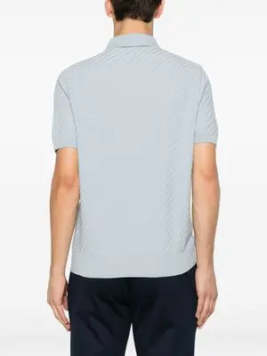 Brioni Cotton And Cashmere Polo Shirt