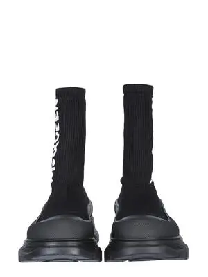 Alexander McQueen Tread Slick Boot - Black