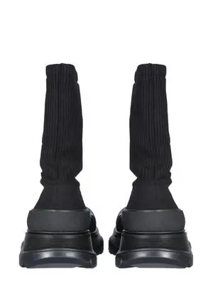 Alexander McQueen Tread Slick Boot - Black