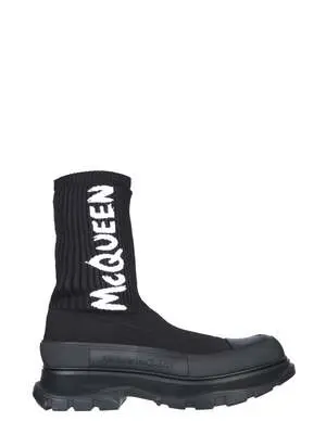 Alexander McQueen Tread Slick Boots - Black