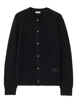 Burberry Cashmere Cardigan - Black