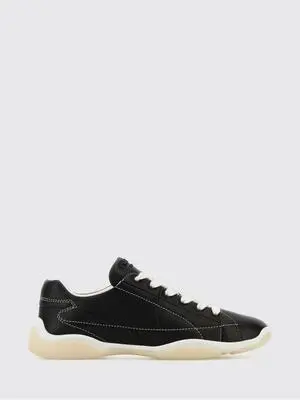 Prada Leather Sneakers - Black