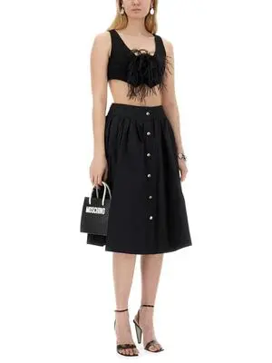 Moschino Rose Applique Vest