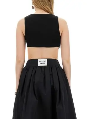 Moschino Rose Applique Vest