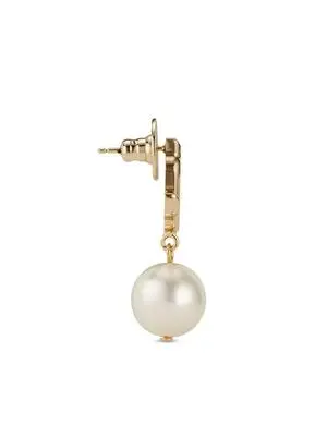 JIMMY CHOO Jc Pearl Stud Earrings - Silver