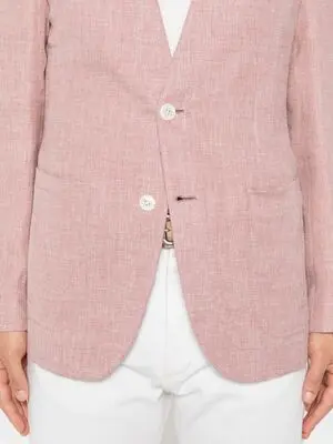 Brioni Linen And Silk Blend Jardigan